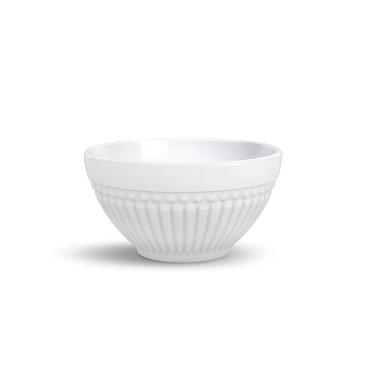 Conjunto com 6 Bowl Roma Branco 367ml - Porto Brasil Cerâmica