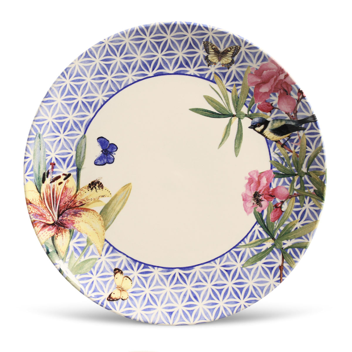 Coup Dinner Plate Ø10.83in Mediterrâneo