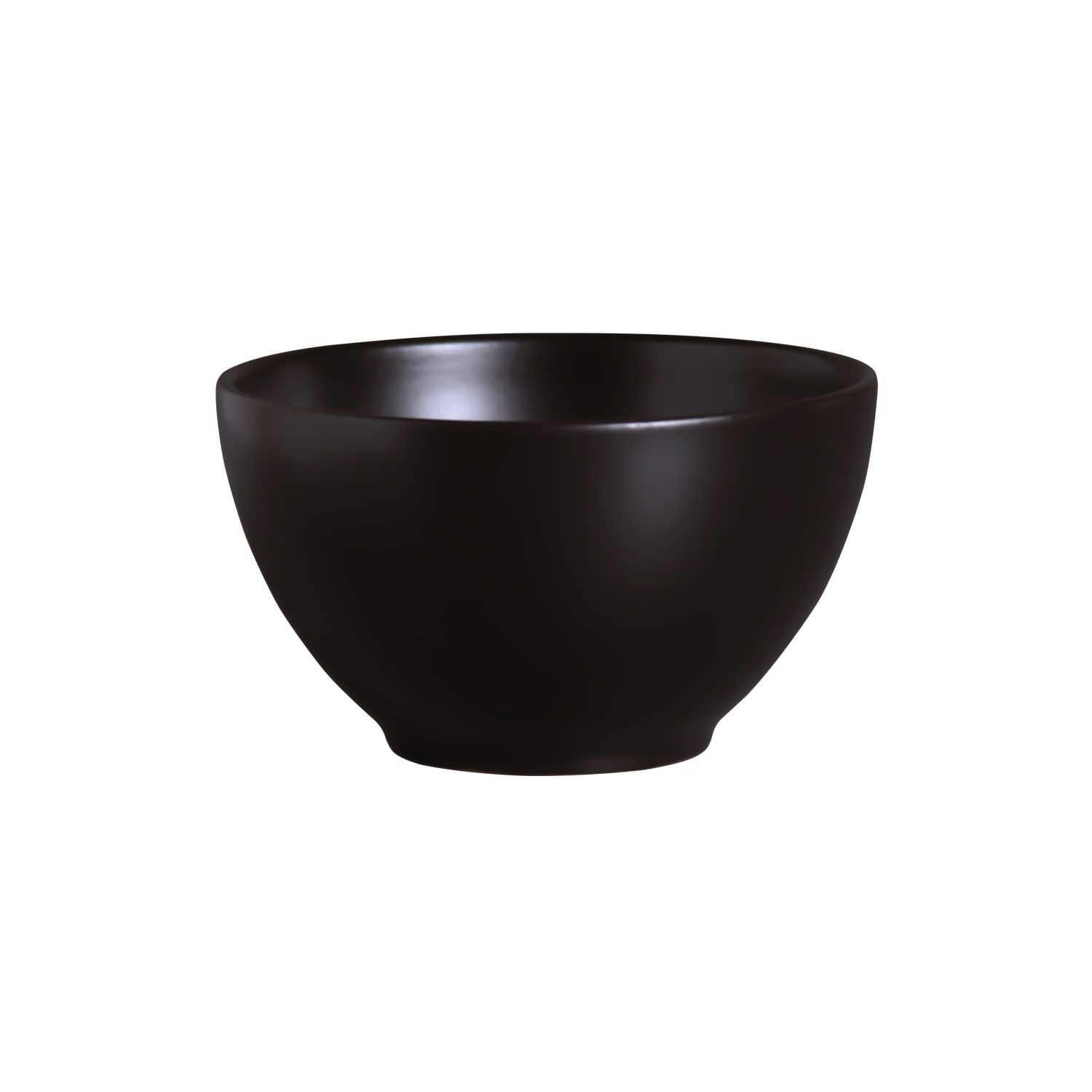 BLACK PLAIN BOWL