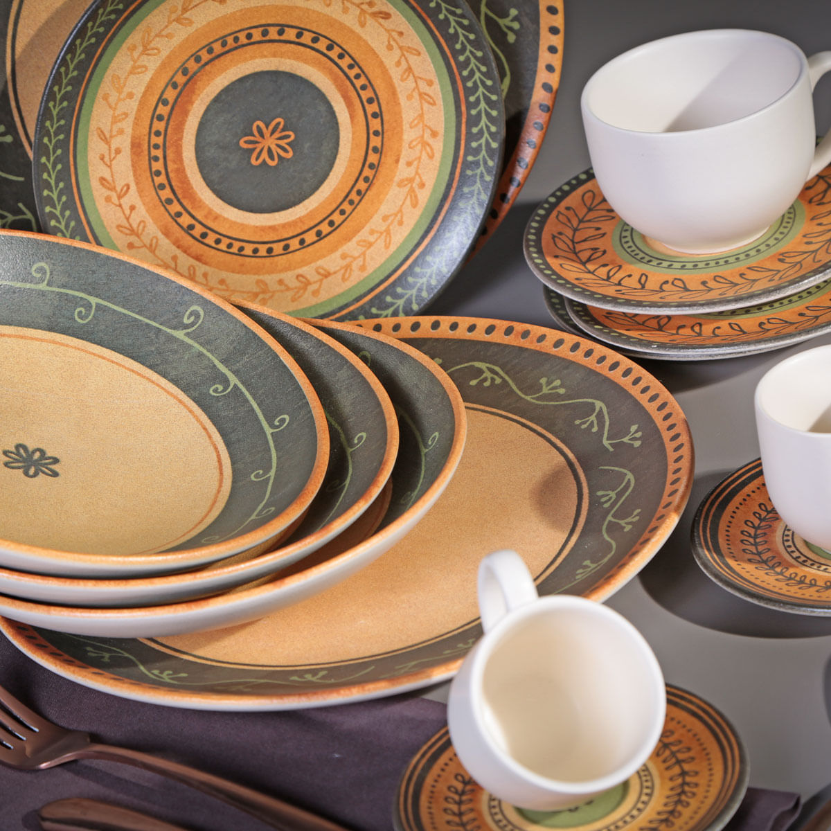 Coup Soup Plate Ø8.27in Oliva