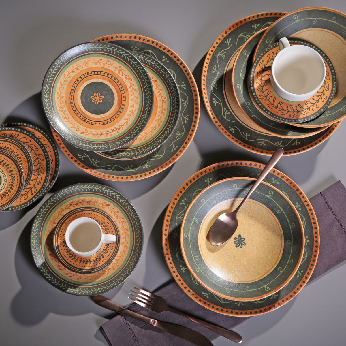 Coup Soup Plate Ø8.27in Oliva