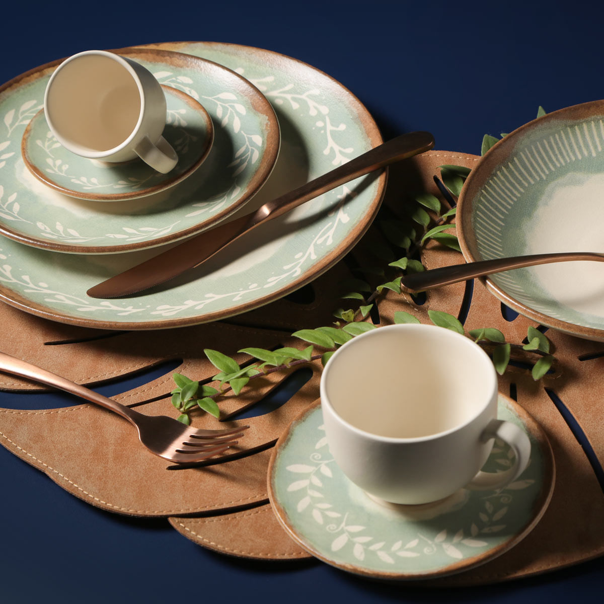 Coup Soup Plate Ø8.27in Mediterrâneo