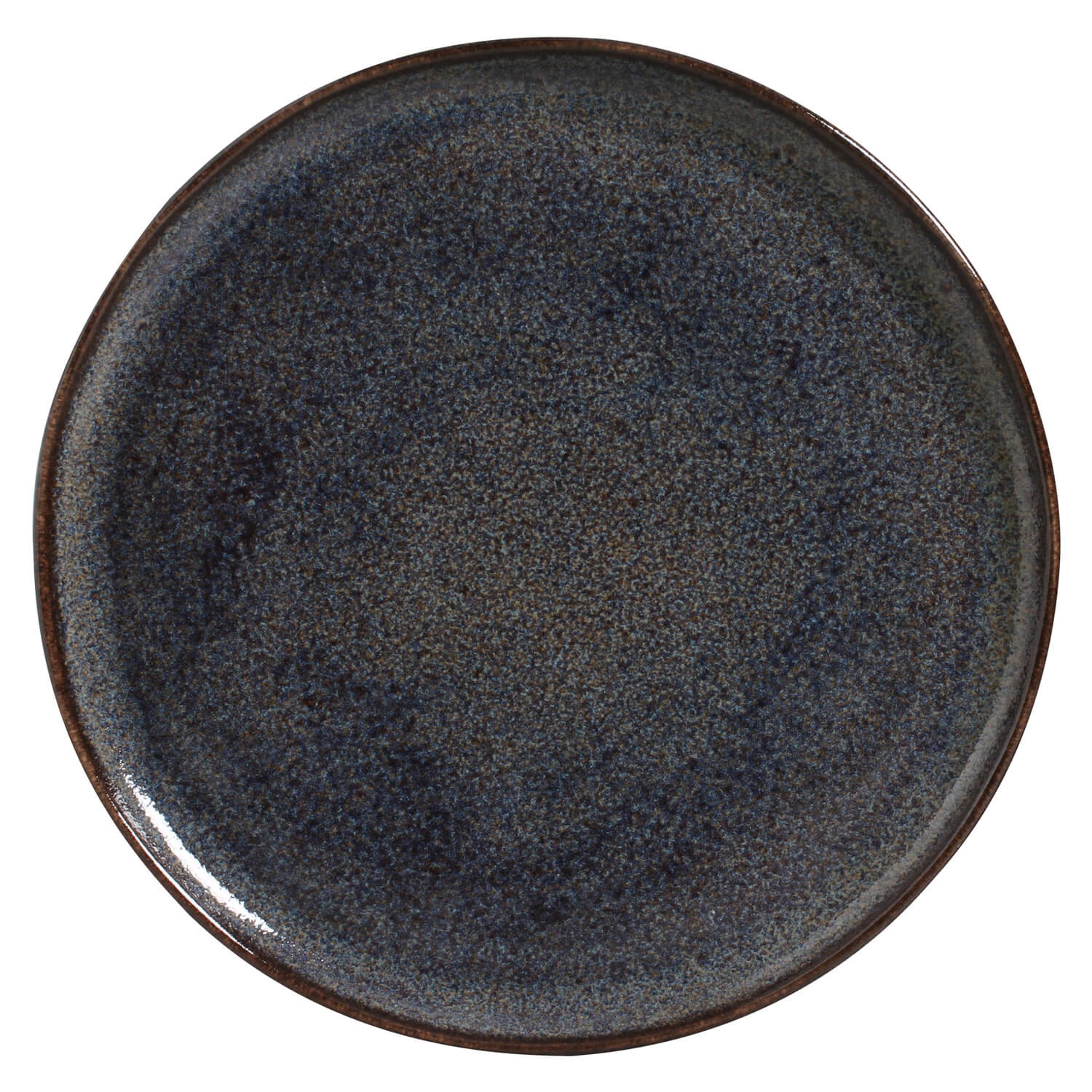 Bio Dinner Plate Stoneware Ø11.42in Titanium
