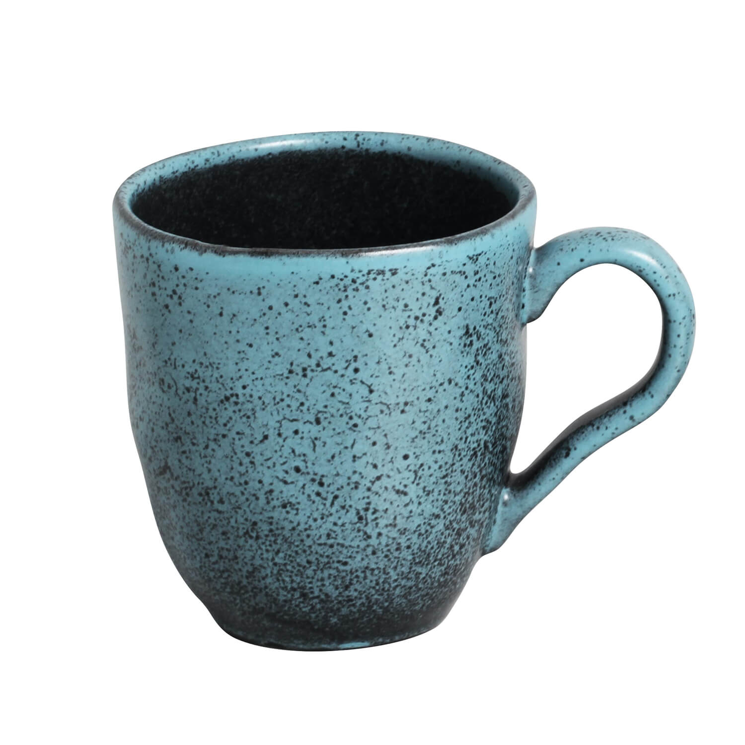 Organic Mug Stoneware 9.23oz Petroleum