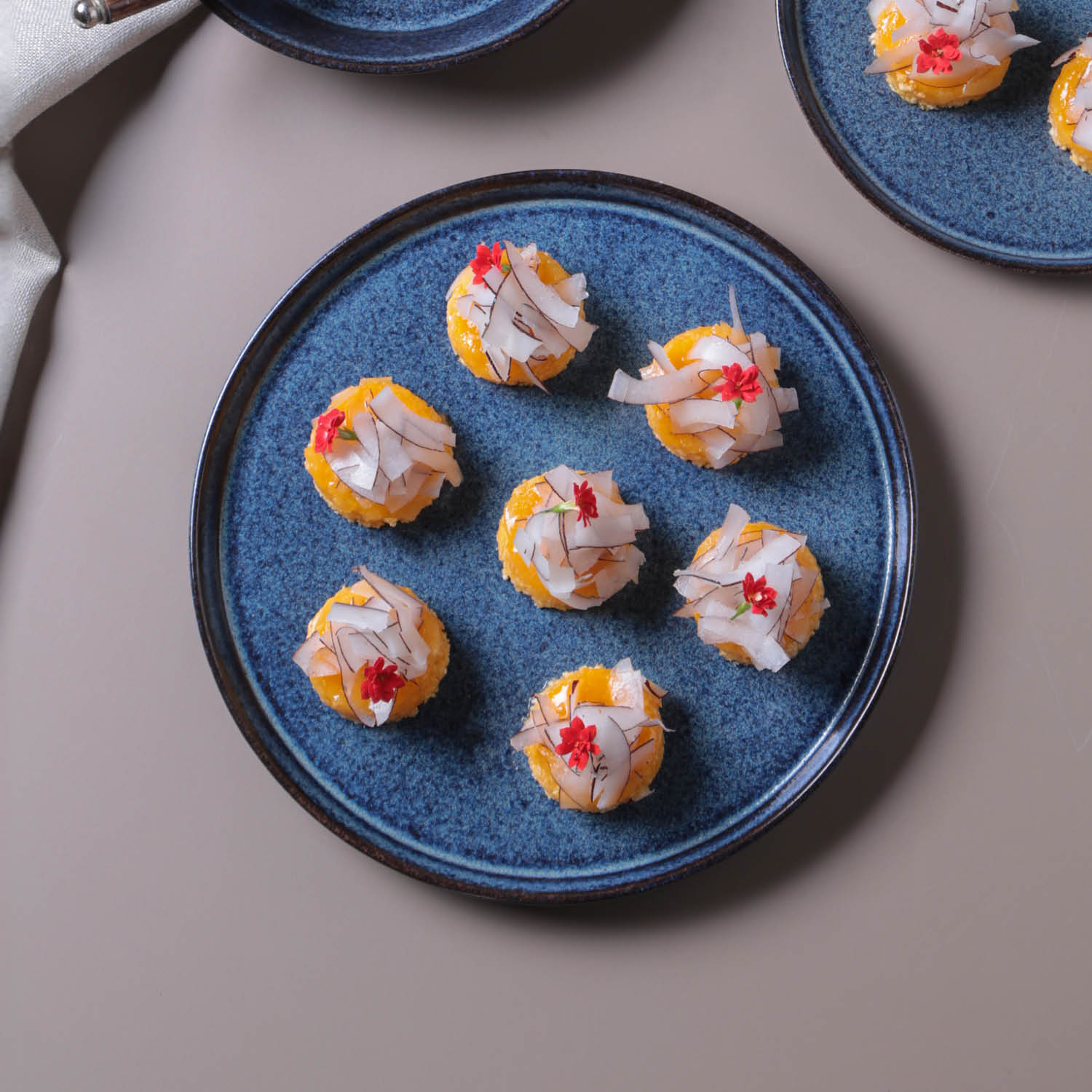 Conjunto com 6 Pratos Raso Neo Titanium Ø27cm - Porto Brasil Cerâmica